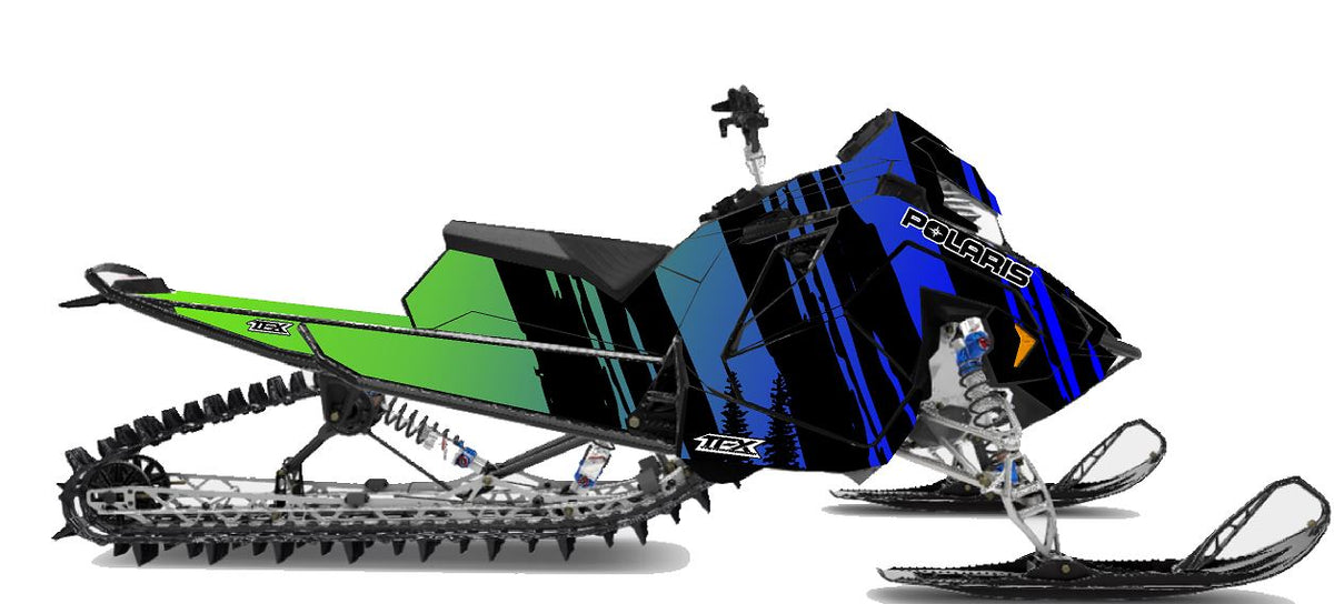 2022 Polaris Matryx Slash Full wrap (Pro RMK and Khaos) "PAINT" – Twistedfx